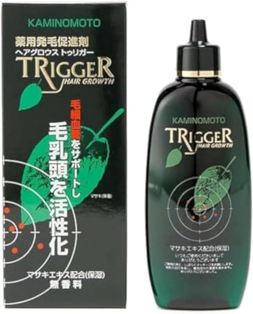 Kaminomoto Japan Trigger Hair Growth Medicated Tonic 180ml - Namichan.id