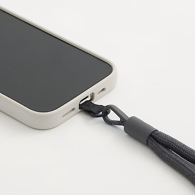 Muji Hand Strap for Smartphone - Gray - Namichan.id